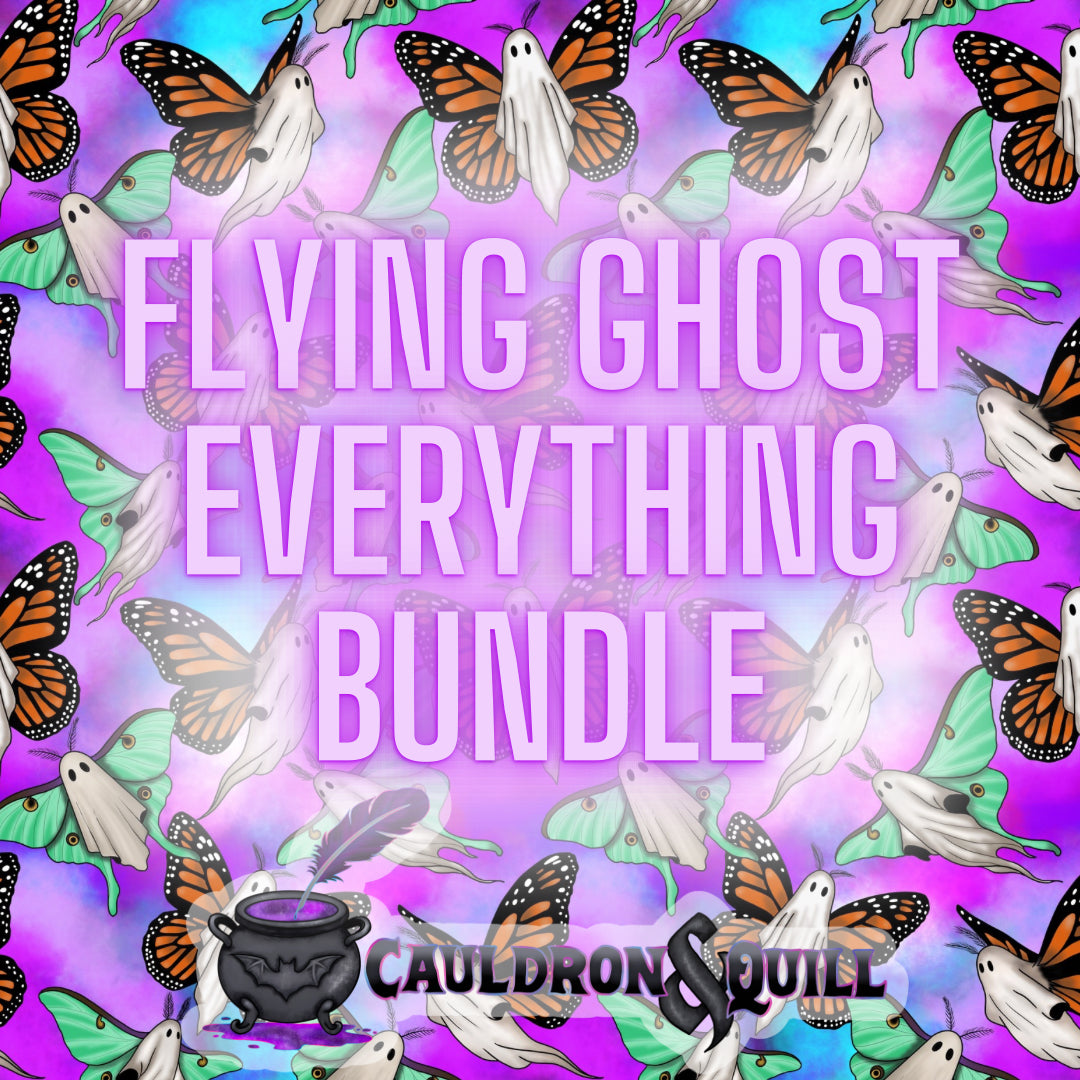Flying Ghost Mini Drop Everything Bundle – Cauldron & Quill